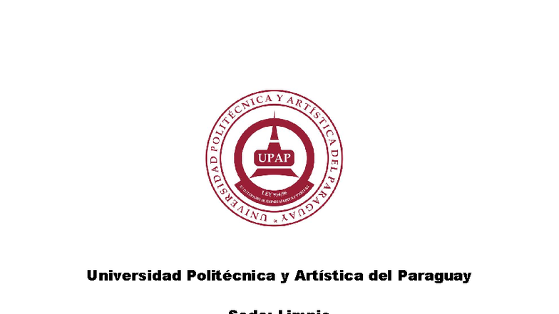 Proyecto de Arquitectura II: Hospedaje en Limpio, Paraguay - Studocu