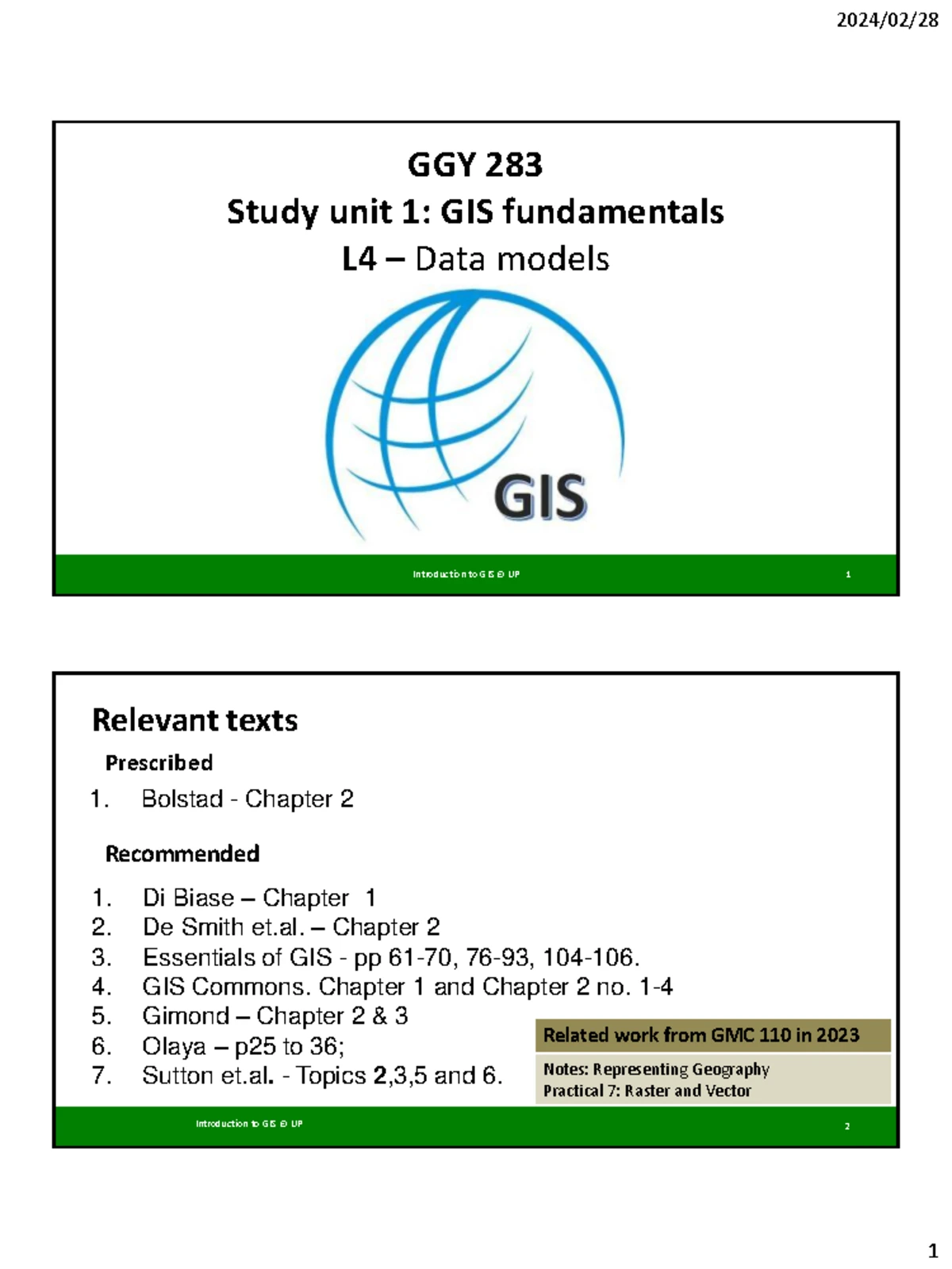 SA Coordinate Reference System: Understanding the Gauss Conform Method - Studocu