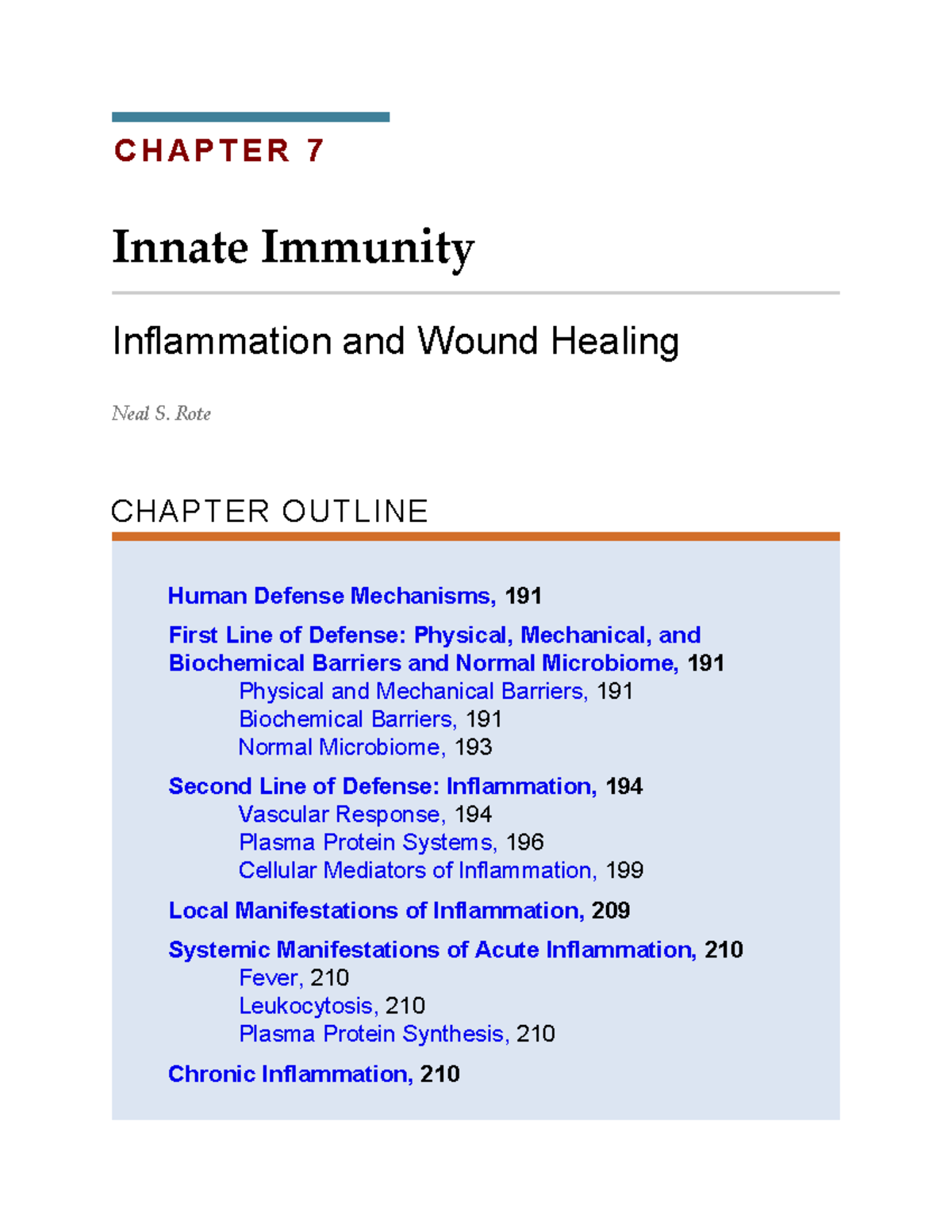 Title: Overview of Wound Healing & Innate Immunity Processes (PHYS 101 ...