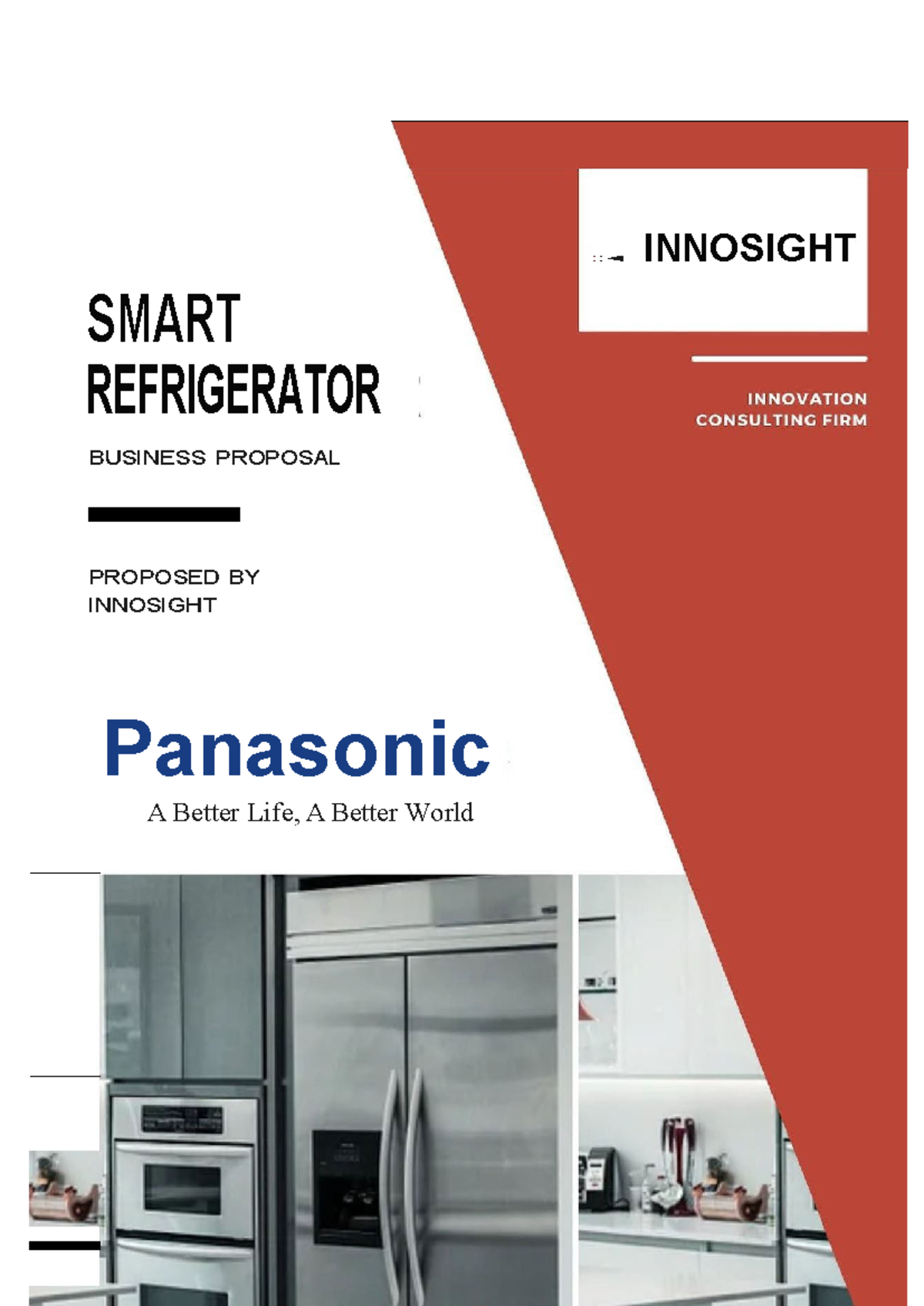 Panasonic Smart Refrigerator Business Proposal (INNOSIGHT) - Studocu