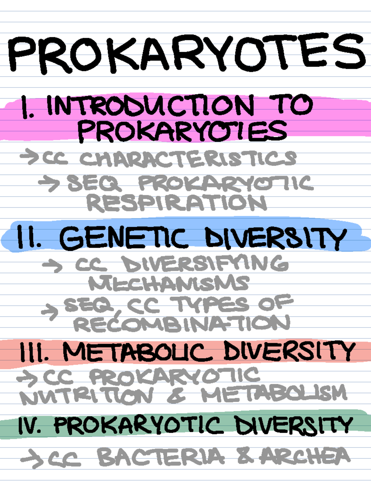 L2 Prokaryotes - Nothing else to say - PROKARYOTES 1 INTRODUCTION TO ...
