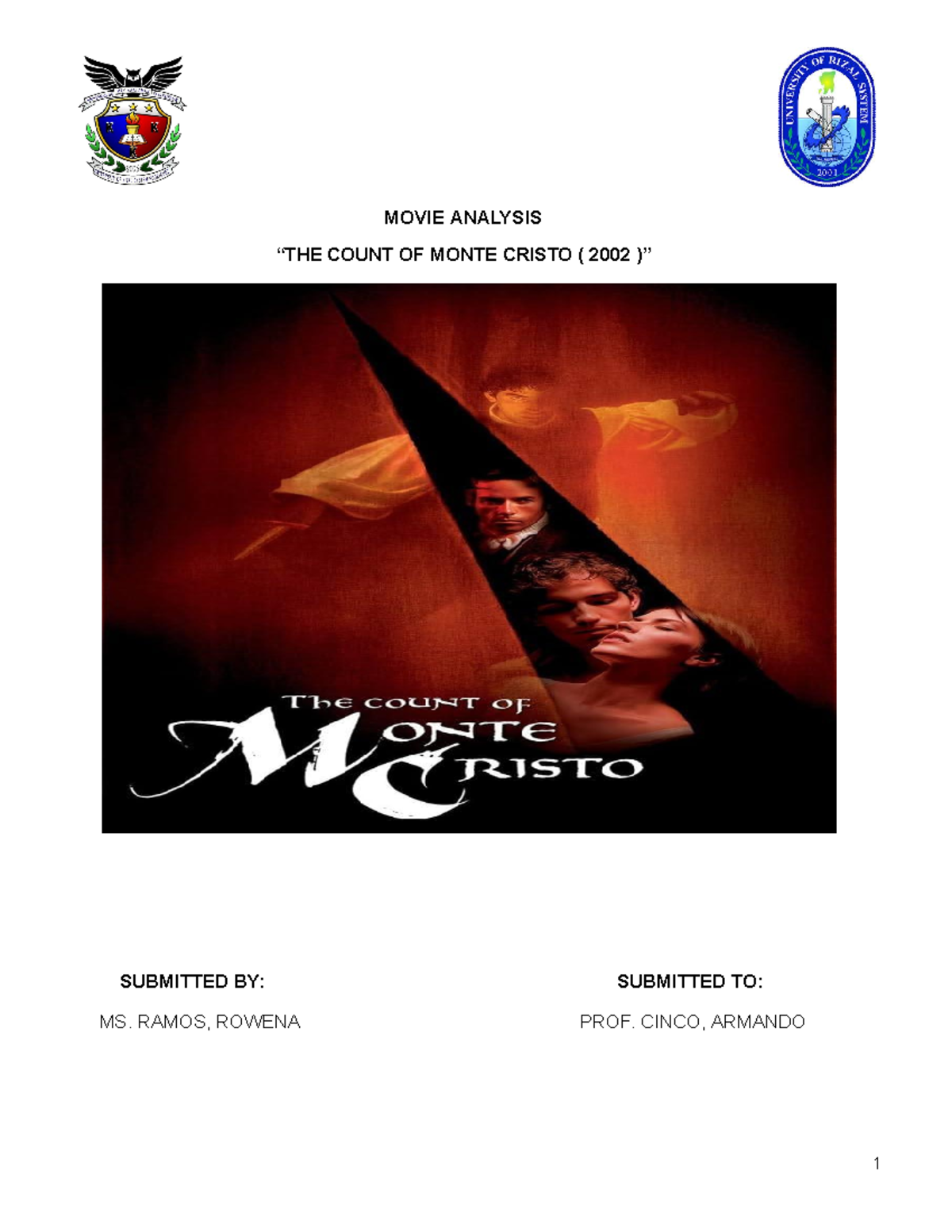 Analysis of The Count of Monte Cristo (2002) - Film Review & Themes ...