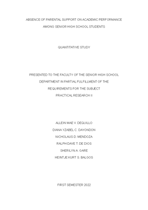 Grade 12 RRL FOR Research - Chapter 2 REVIEW OF RELATED LITERATURE This ...