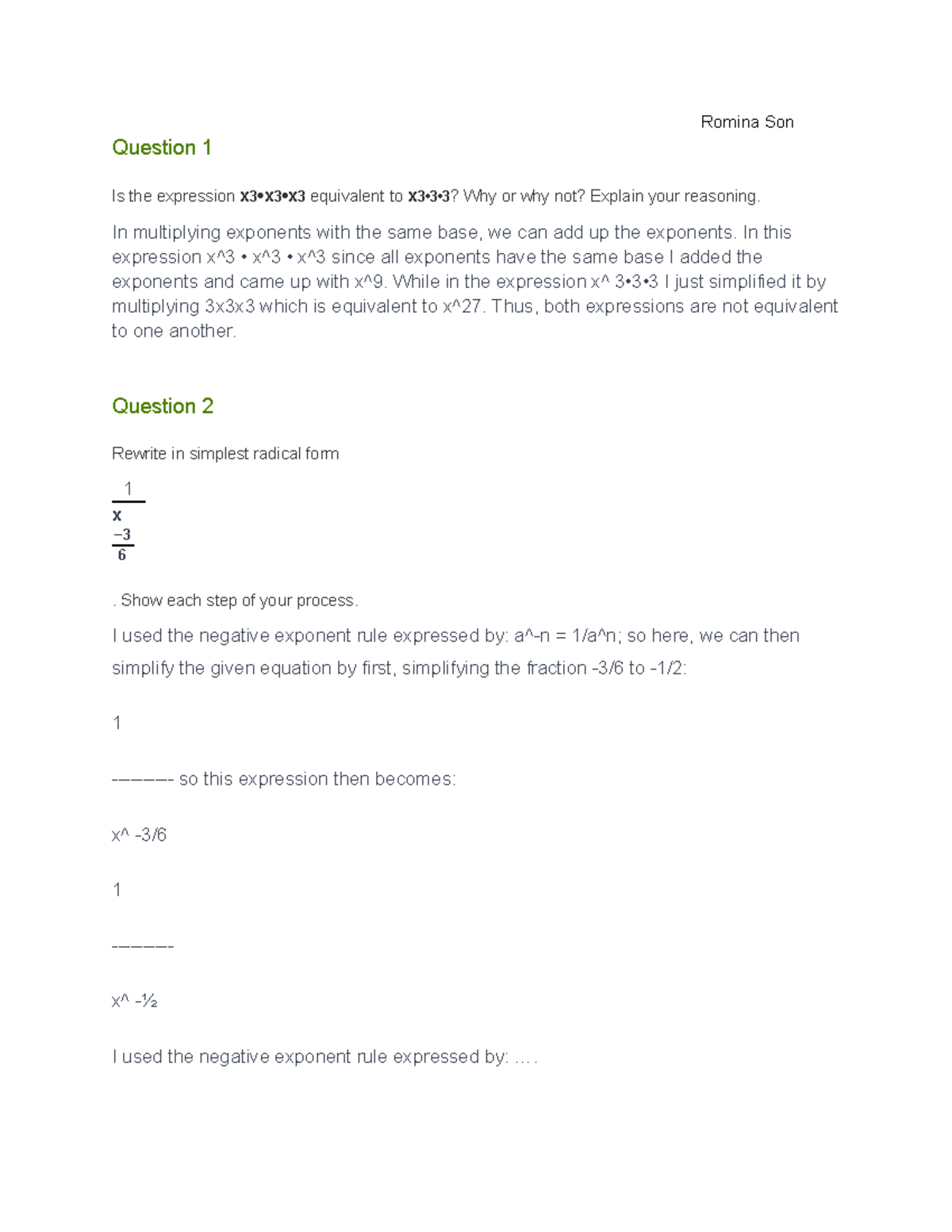 Kami Export - 01.02 Properties of Rational Exponents Explained - Studocu