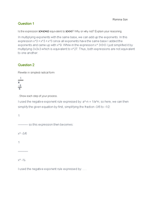 [Solved] Express in simplest radical form square root of 54 end square ...