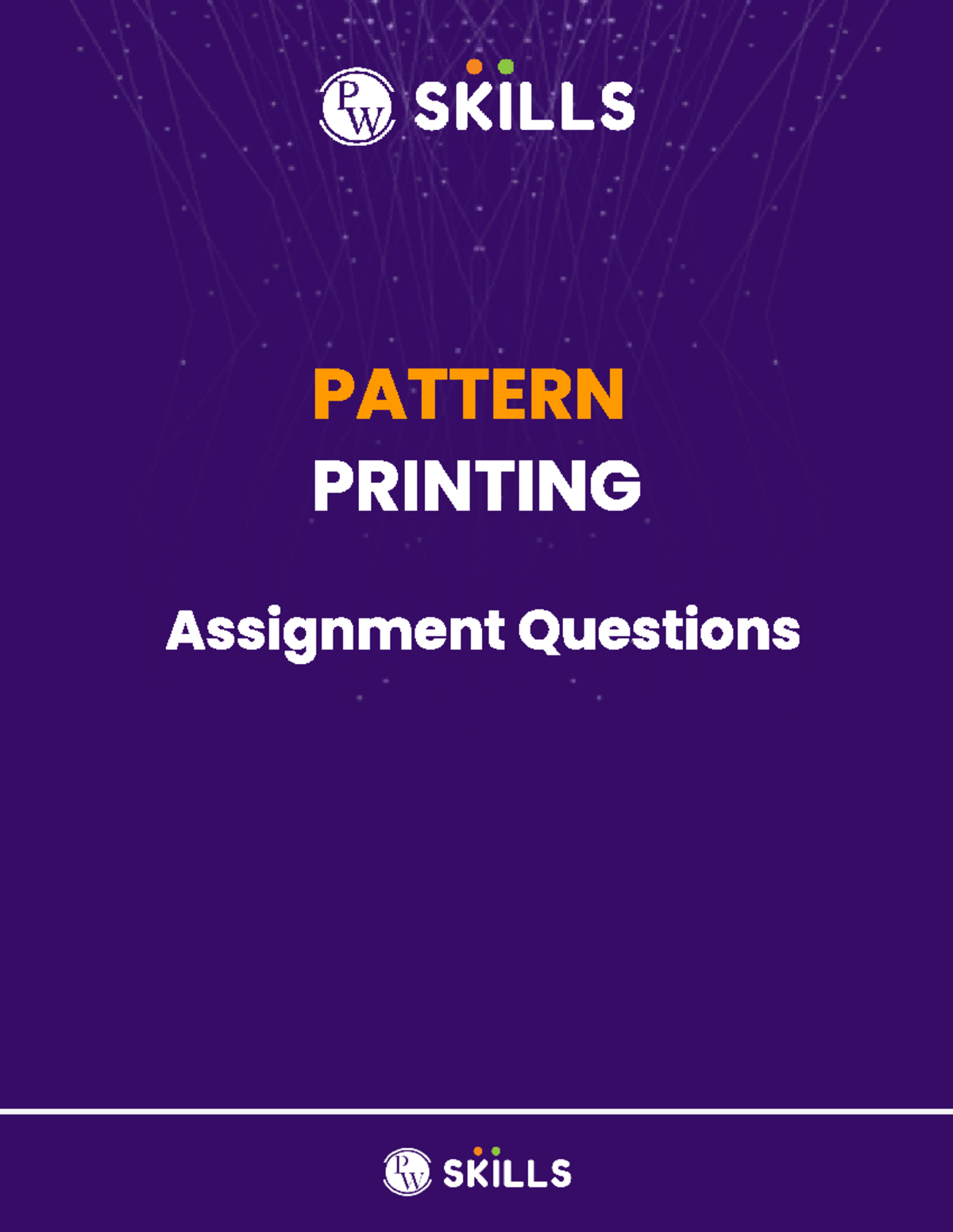 Java DSA Pattern Printing Assignment Questions and Solutions - Studocu