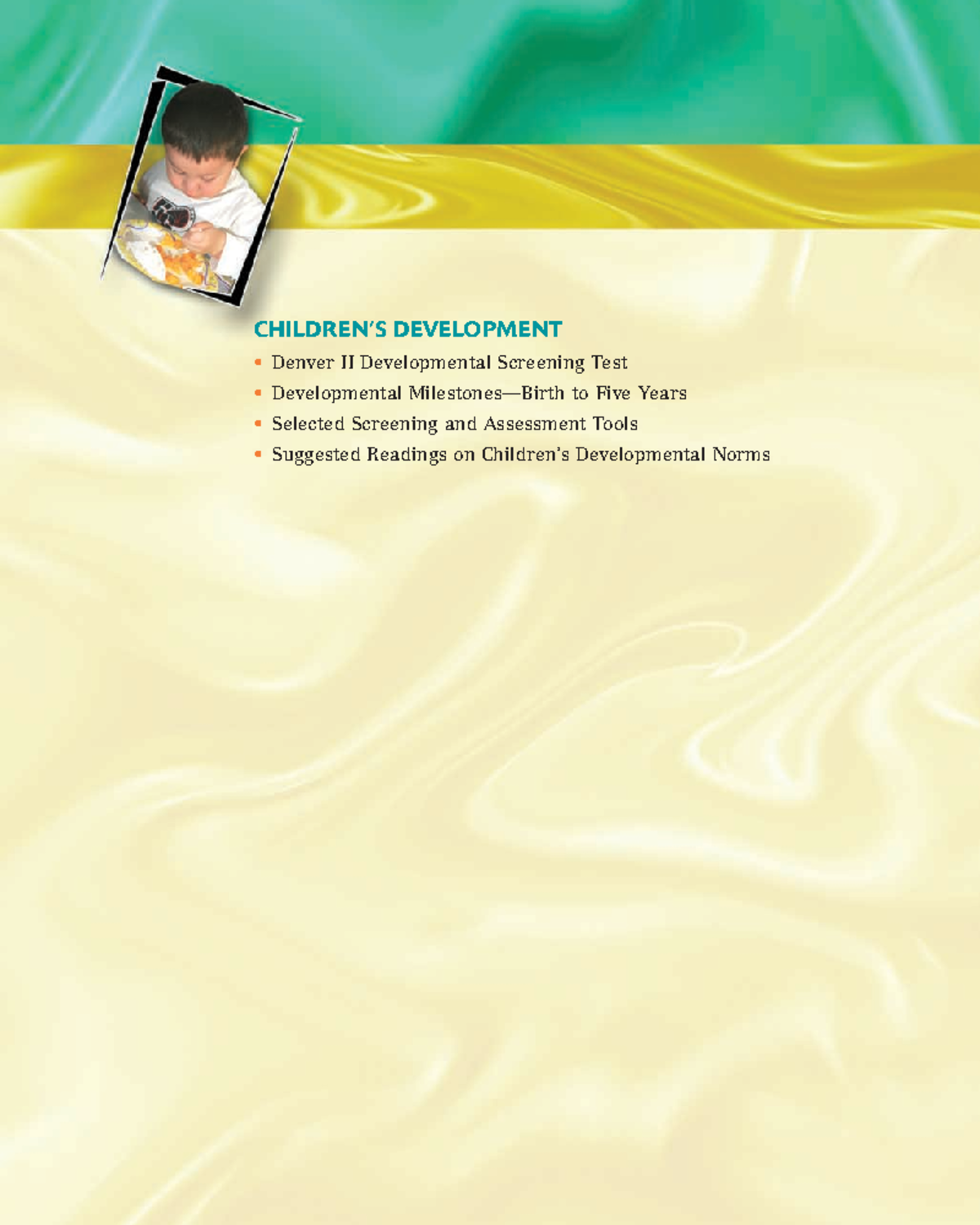 Denver II Developmental Screening Test Overview - Child Milestones ...