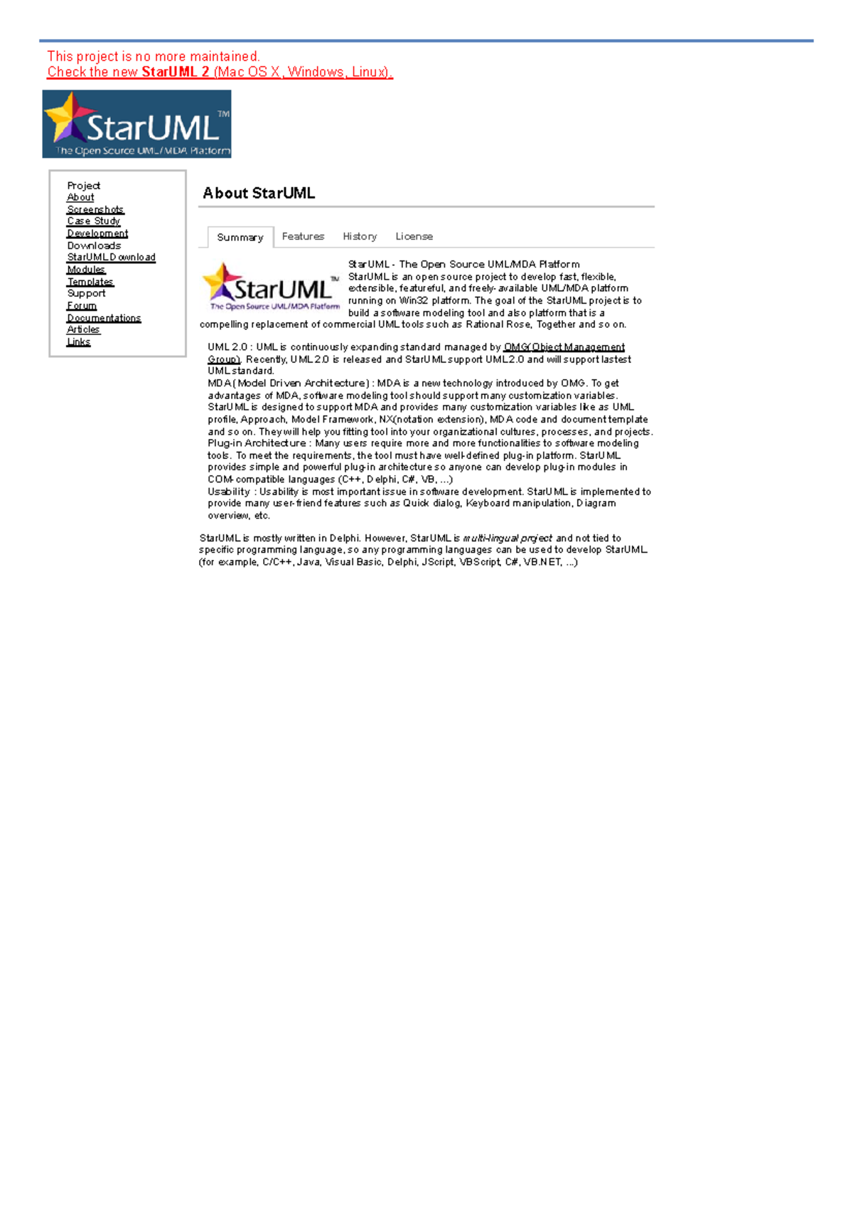 Star UML Case Study: Features and Overview of the Open Source Platform - Studocu