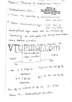 Digital System Design using Verilog (DSDV) (BEC 302) VTU Model QP-1 Solution by Prof. Sujay ...