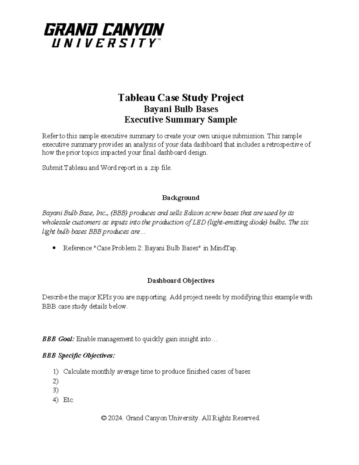BIT 301 RS T5 Tableau Case Study Project Analysis & Report - Studocu