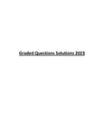 Graded Questions & Suggested Solutions: Auditing II (2025) - Studocu