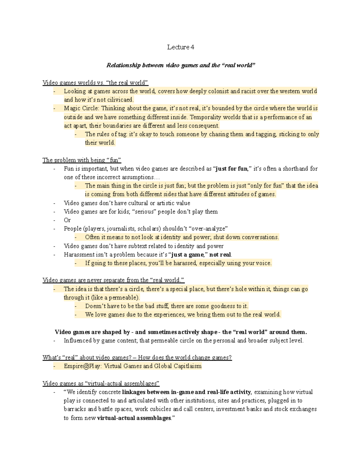 Exploring Serious Games: Social Impact & Ethics in Video Games - Studocu