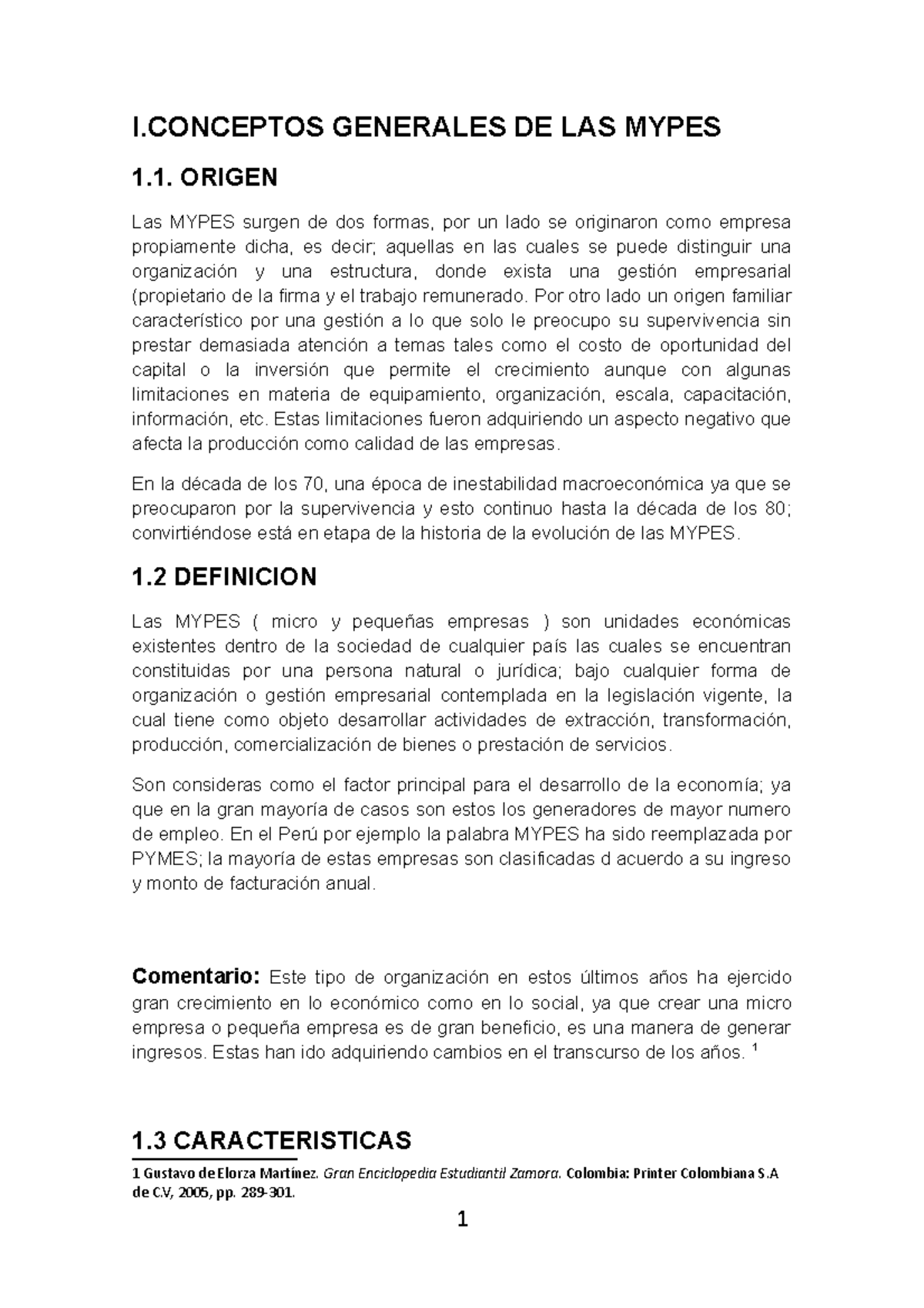 248057893-Estudio sobre el Origen y Evolución de las MYPES - Studocu