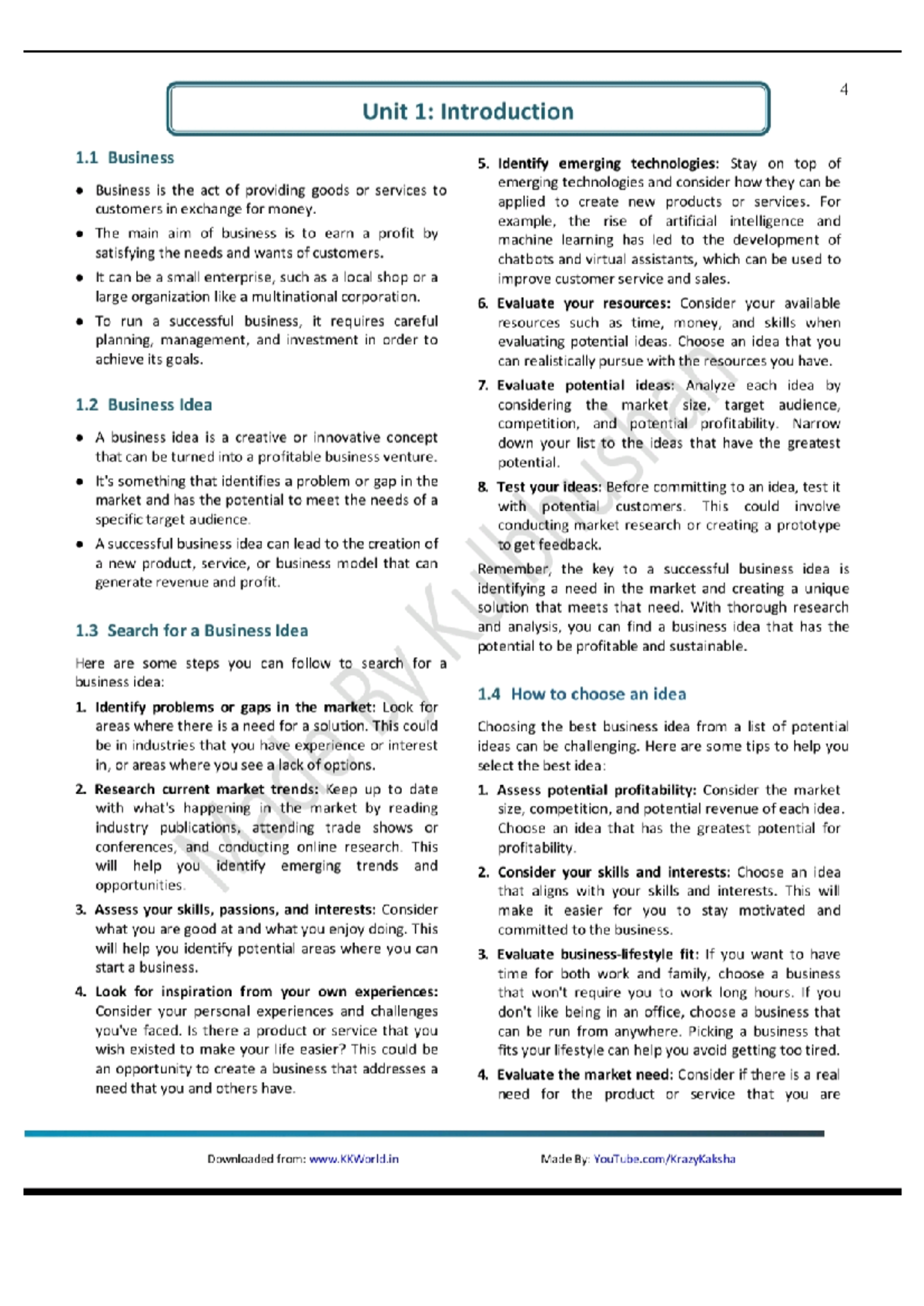 IBM Short Notes - Essential Insights and Key Concepts - Studocu