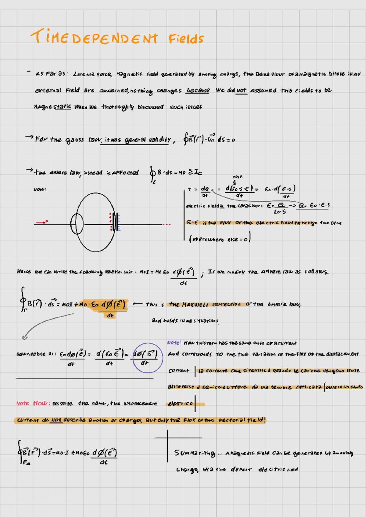 CHP 9 Time-Dependent Fields: Lorentz Force & Electromagnetic Induction ...