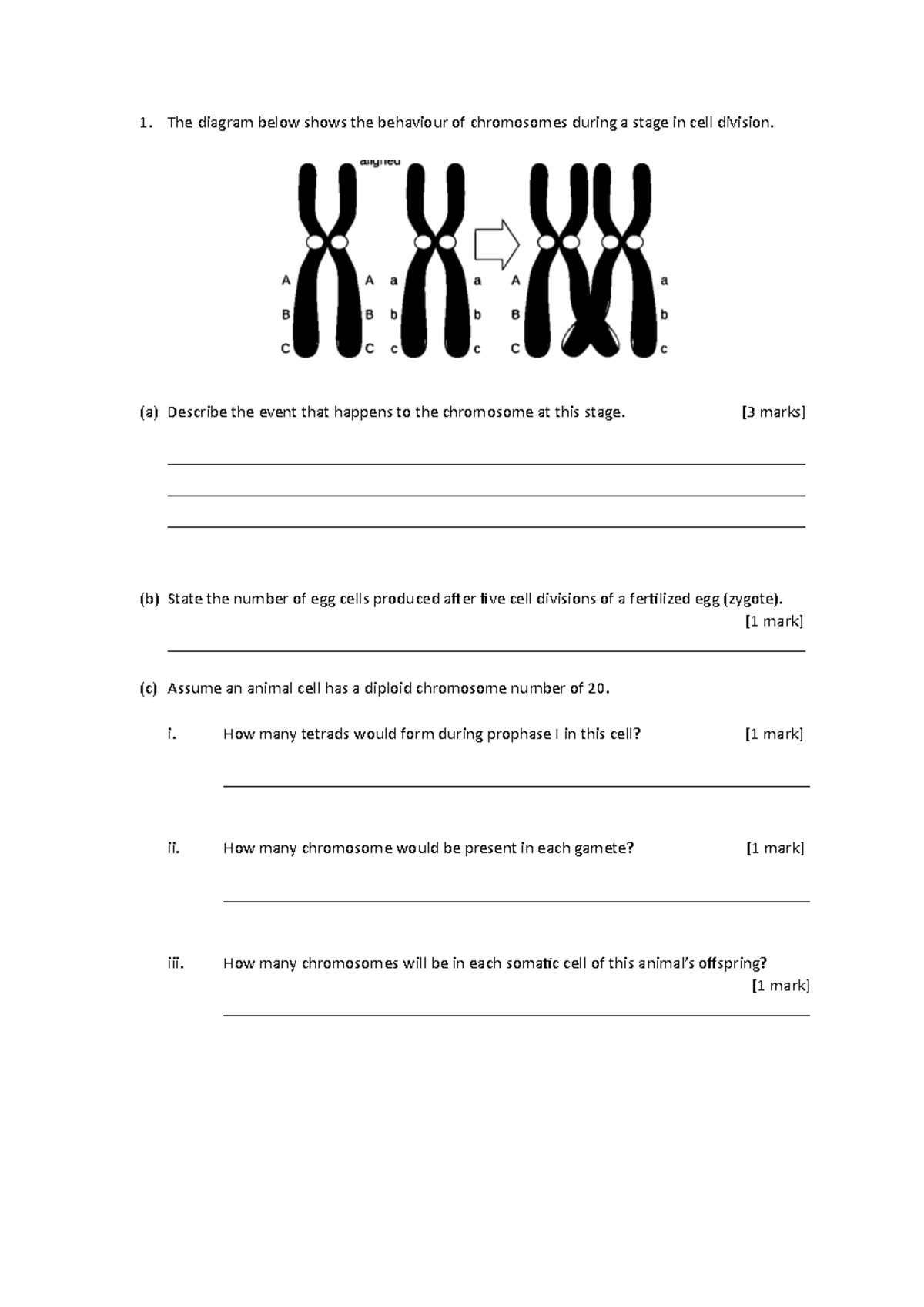 KMKu Trial SB015 (Q) - The diagram below shows the behaviour of ...