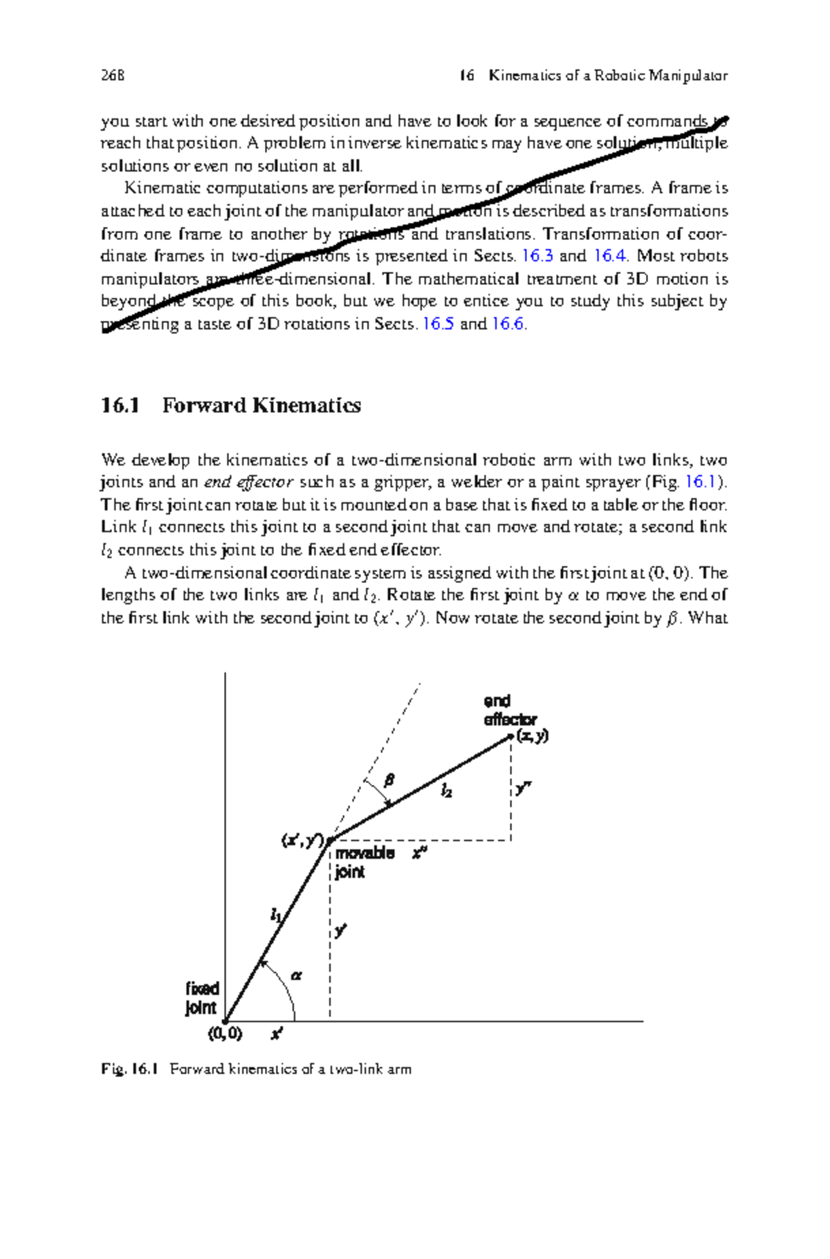 ME3243 Robot Mechanics & Kinematics - Kinematics of a Robotic Arm - Studocu