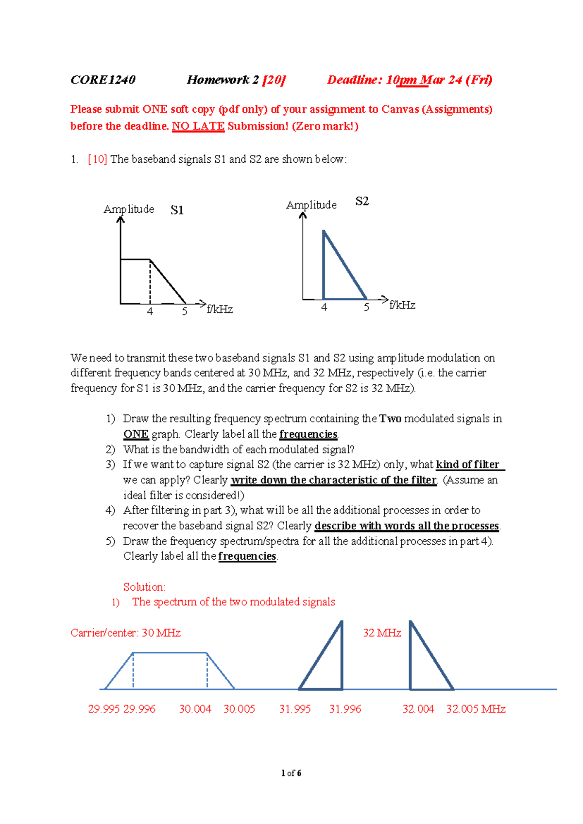 CORE1240 Homework 2 Solutions - Spring 2023 Analysis and Details - Studocu