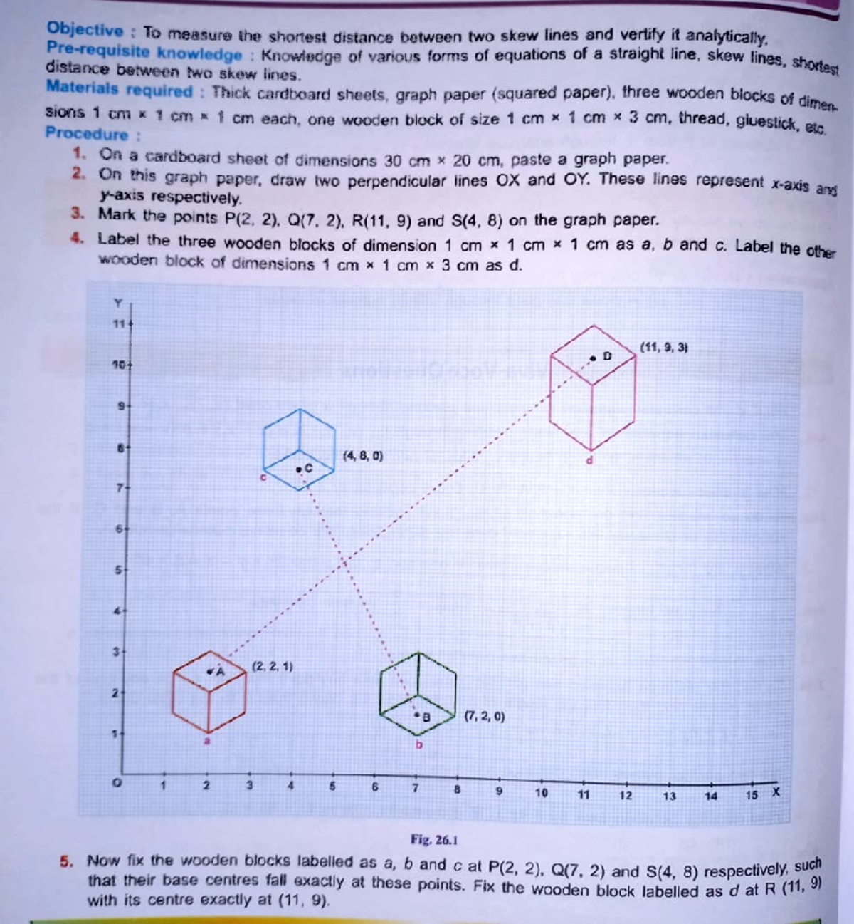 Activity-9: Project on Shortest Distance Between Skew Lines - Class 12 ...