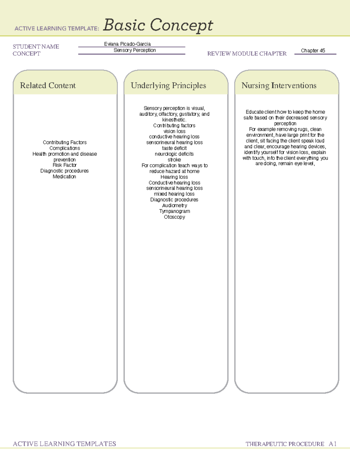Chapter 45 Basic Concept form copy - HCMA 111-L - STUDENT NAME CONCEPT ...