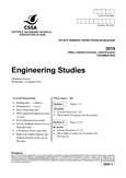 Engineering Studies - Grade: 12 - New South Wales Higher School ...