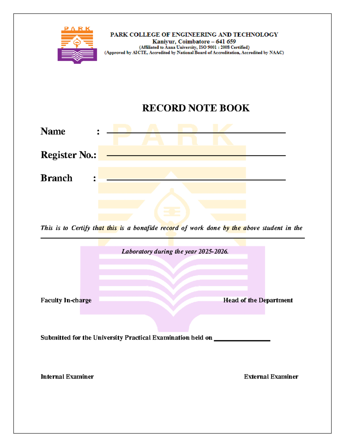 Python Lab Record - LAB Manual for Practical Experiments - Studocu