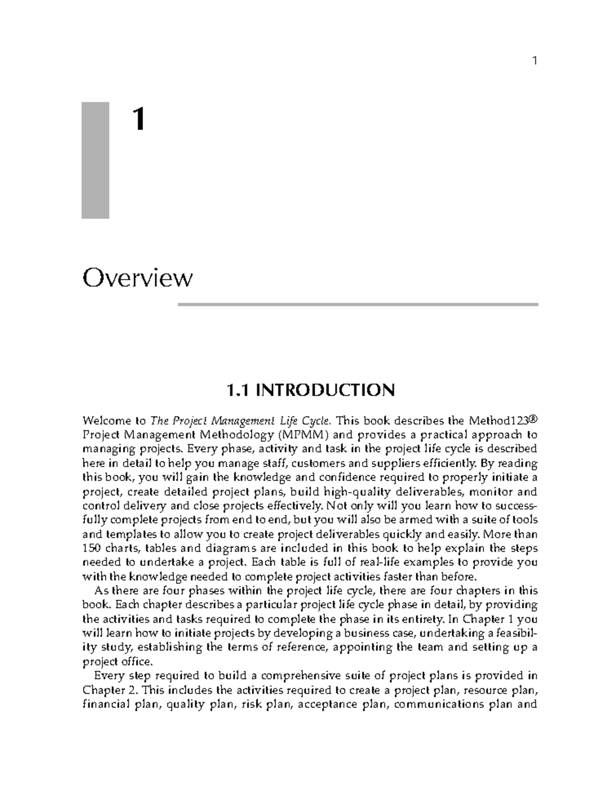 Project Management Life Cycle Overview: Chapter 1 Insights (PM101 ...