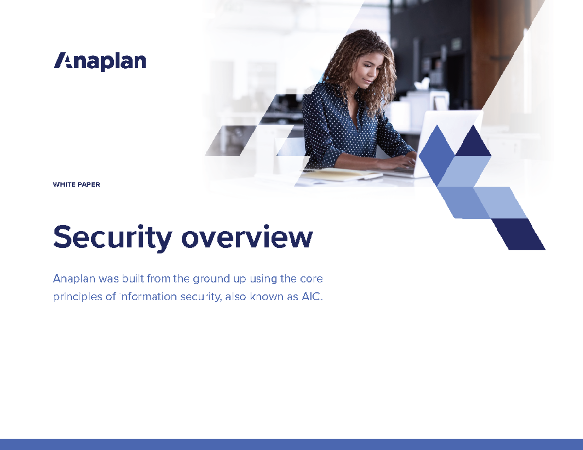 Resource white Paper security Overview - WHITE PAPER Security overview ...