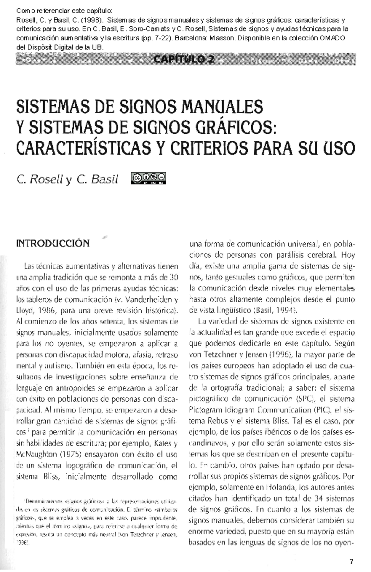 Capitulo 02 Sistemas de signos manuales y sistemas de signos graficos ...