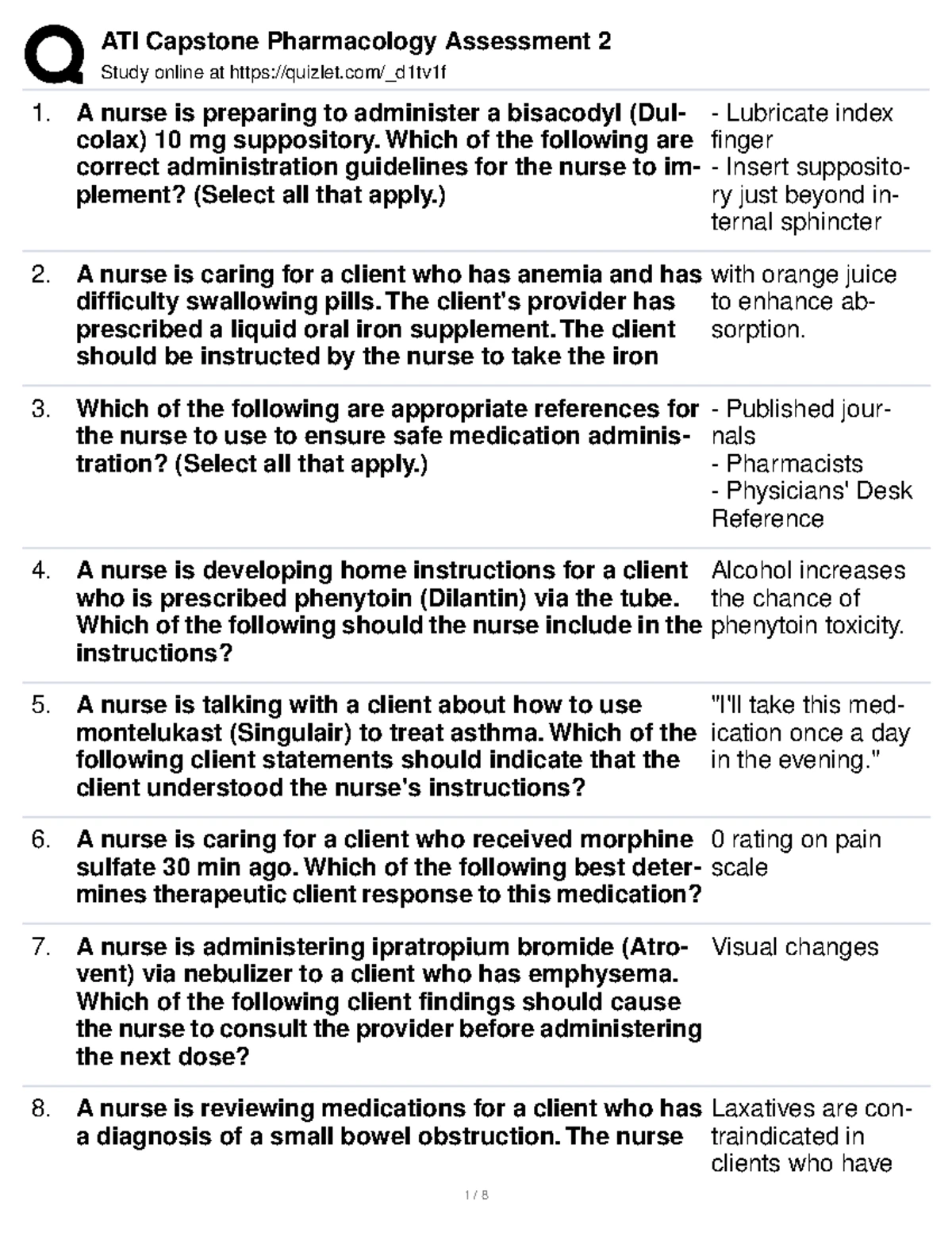 Nurse’s Touch: Profession and Professional Identity ATI Notes - Nurse’s ...