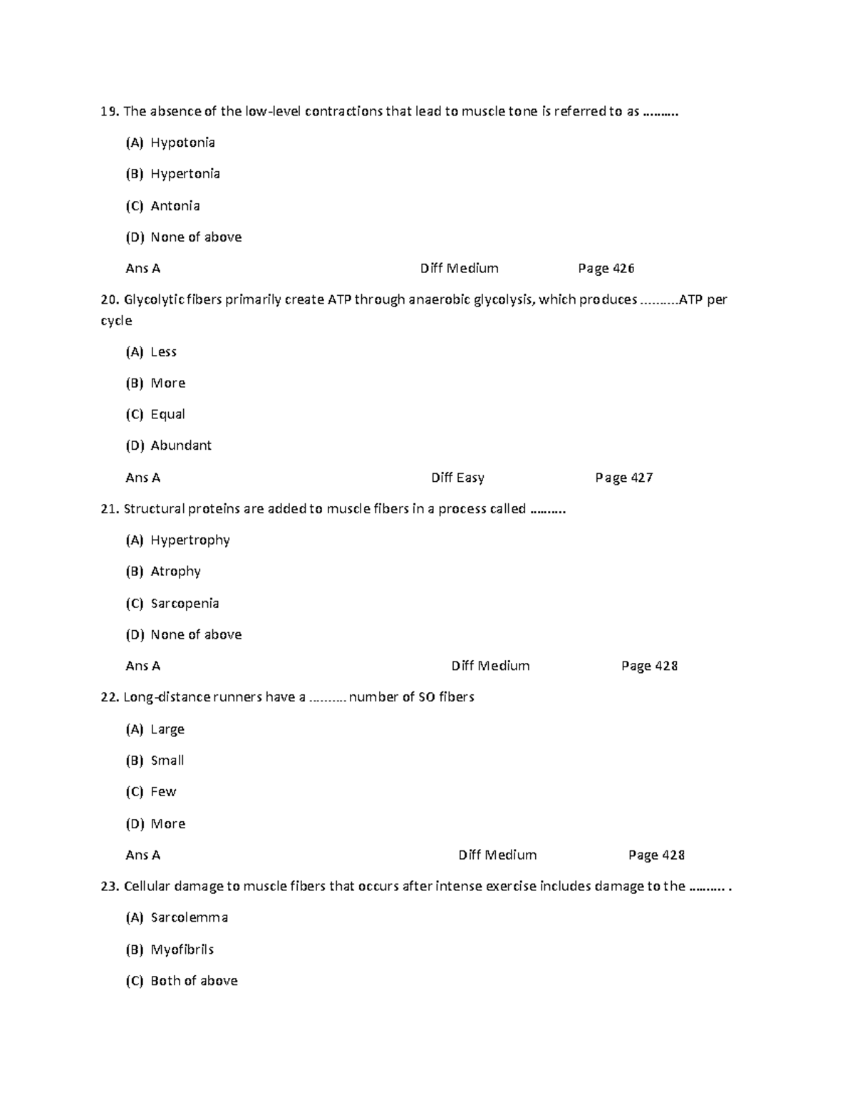 Test Bank for Anatomy and Physiology (OpenStax 2nd Ed) - Studocu