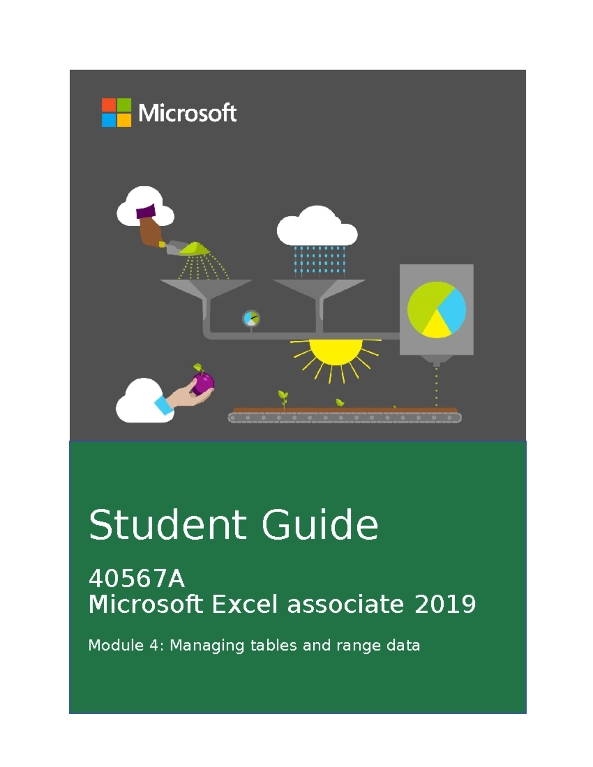 M4 - Lecture Notes on Managing Tables and Ranges in Excel 2019 - Studocu