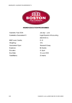 [Solved] Calculate the Public Interest Score of Deeore Pty Ltd for the ...