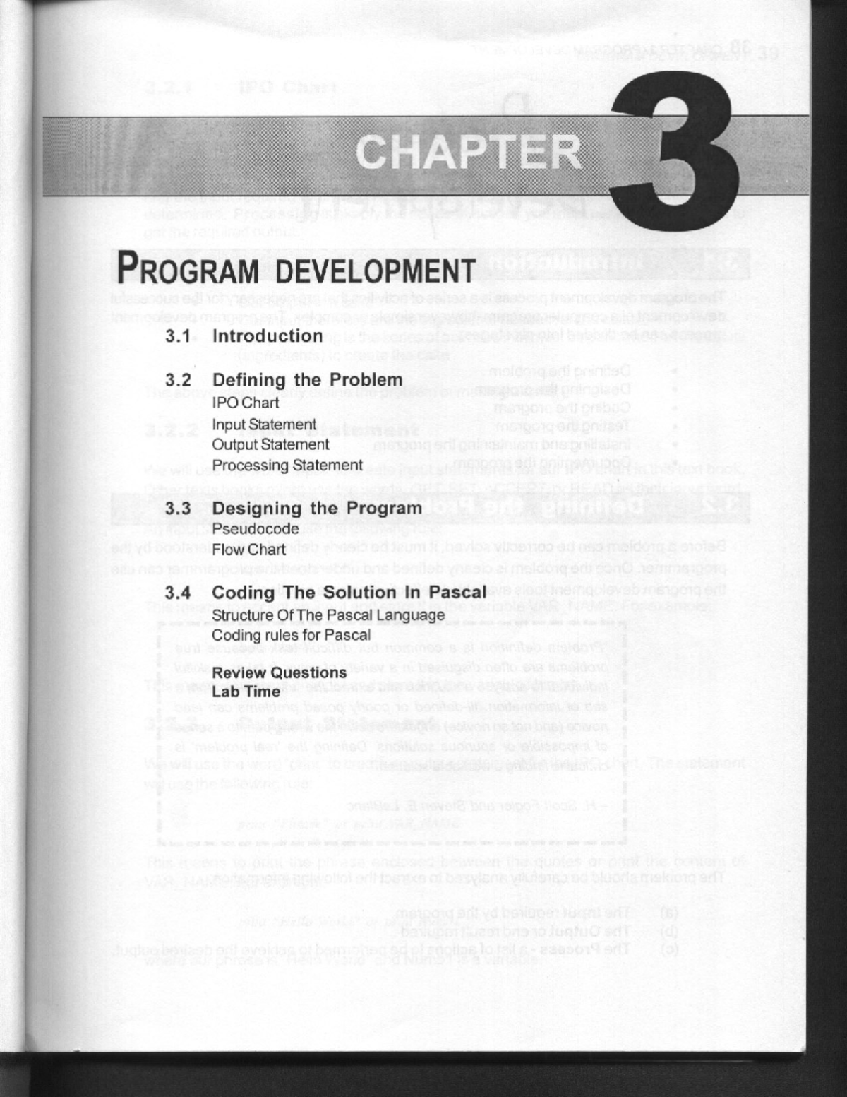 Programming Made Simple Chapter 3 Overview and Key Concepts - Studocu