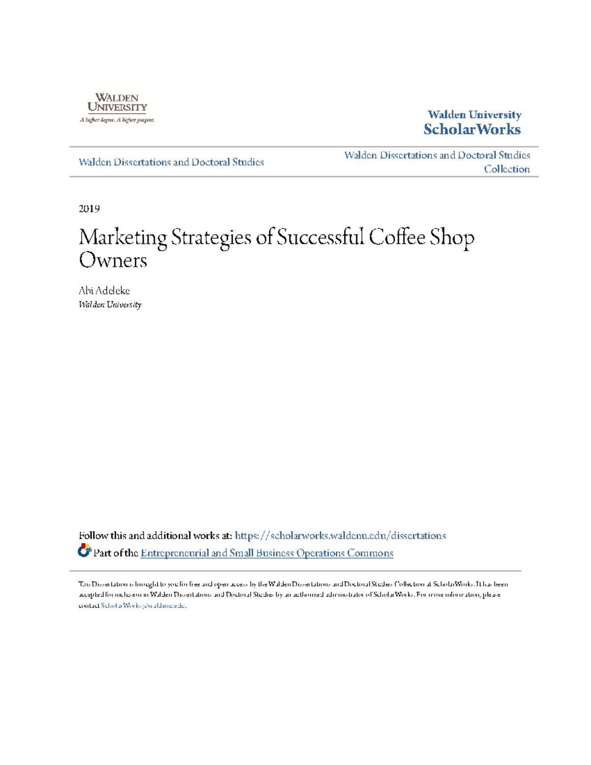 Marketing Strategies for Coffee Shop Owners: A Case Study Analysis ...