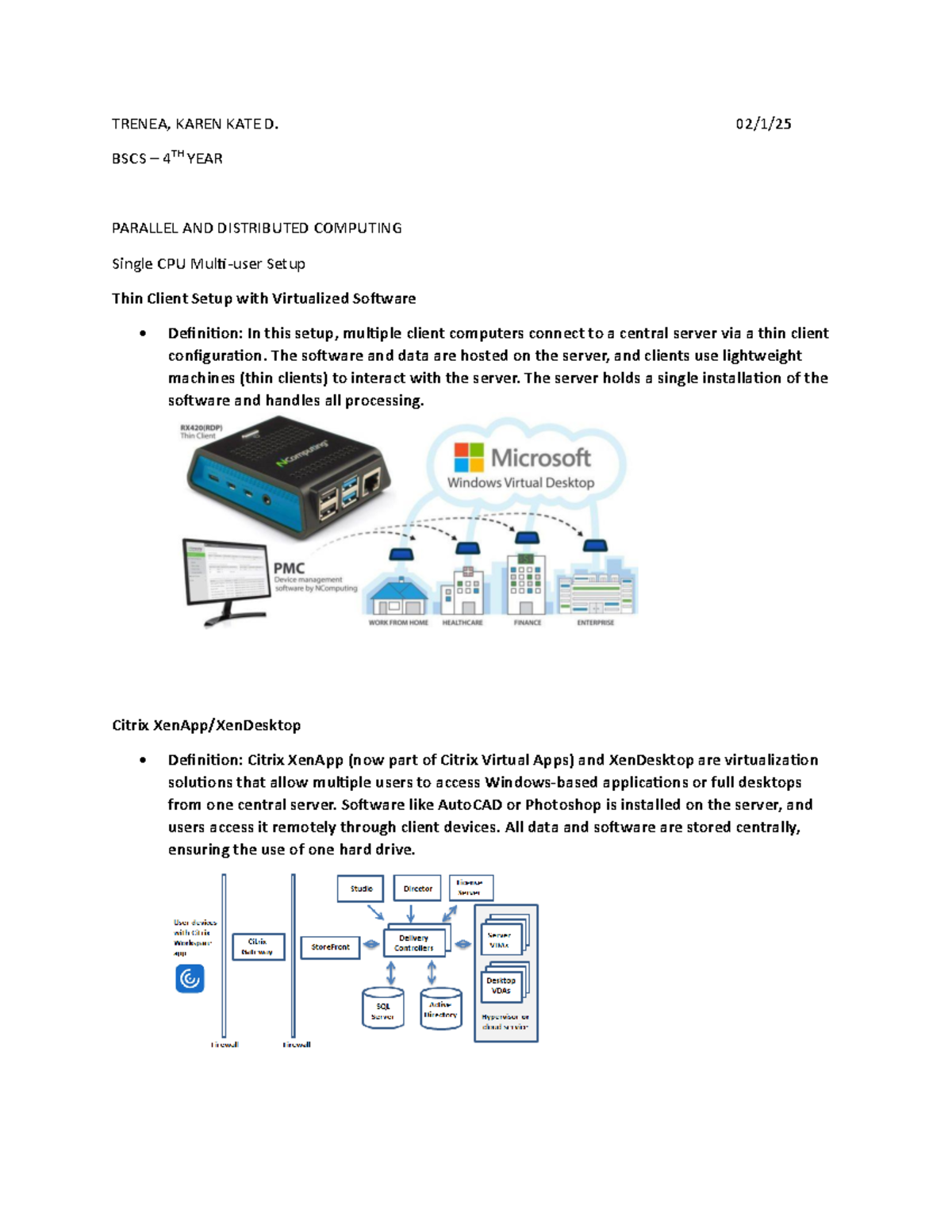 BSCS 4th Year - Parallel & Distributed Computing Notes - Studocu