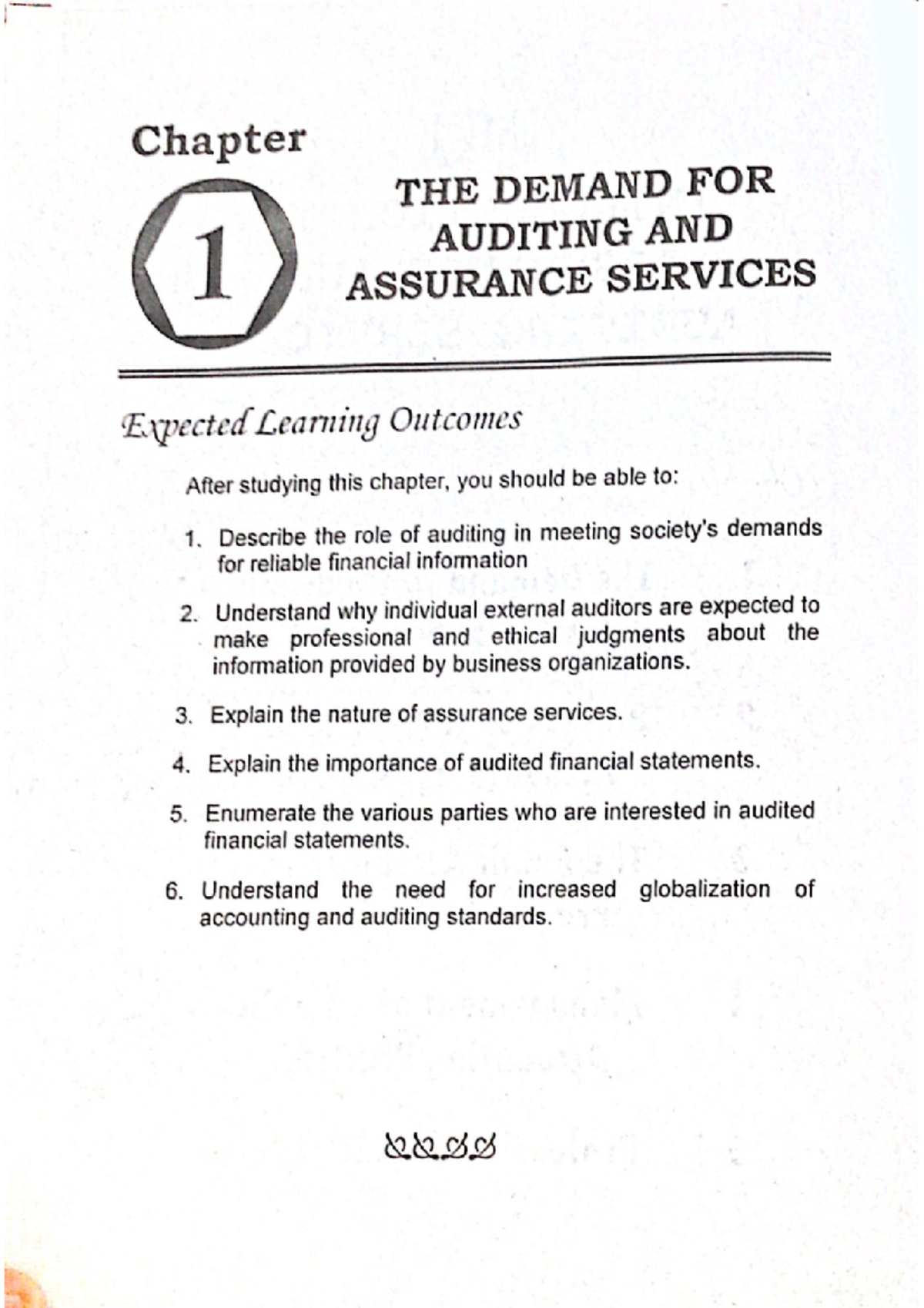 Chapter 1 - Auditing and Principles - Accountancy - Studocu