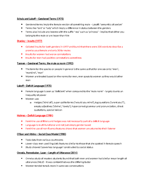 [Solved] can you summarise the key theorists of language change on the aqa - English Language ...