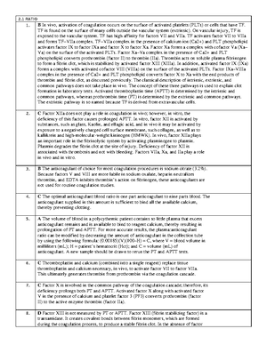 Capillary Fragility Test Lab Activity No.2 - Objectives & Procedure ...
