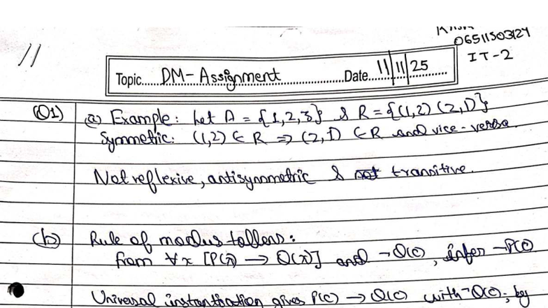 DM 06511503124 Topic Assignment: Graph Theory and Functions Analysis ...