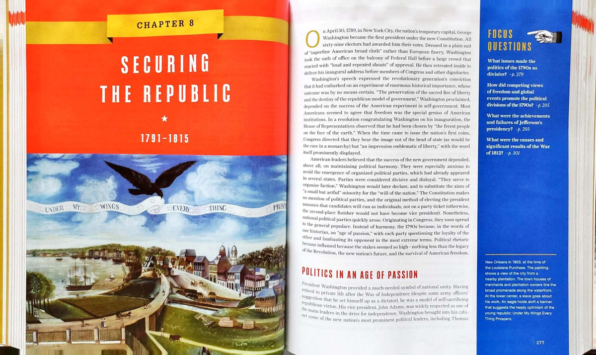 Chapter 8: Securing the Republic - Key Events and Political Divisions ...