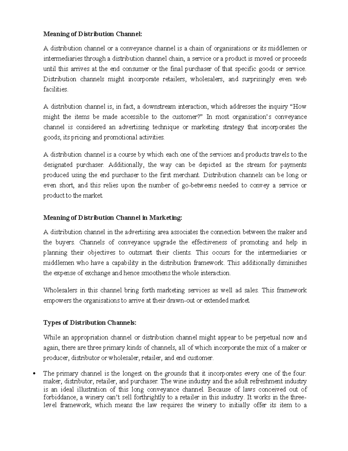 Understanding Distribution Channels in Marketing: Key Concepts and ...