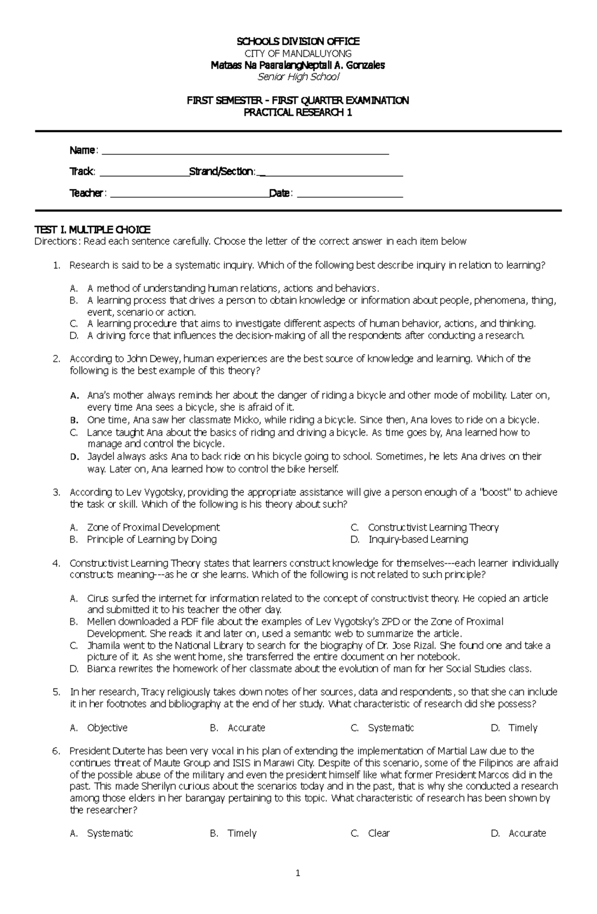 RRL-RRS - EXAMPLES OF RRL AND RRS - CHAPTER II REVIEW OF RELATED ...