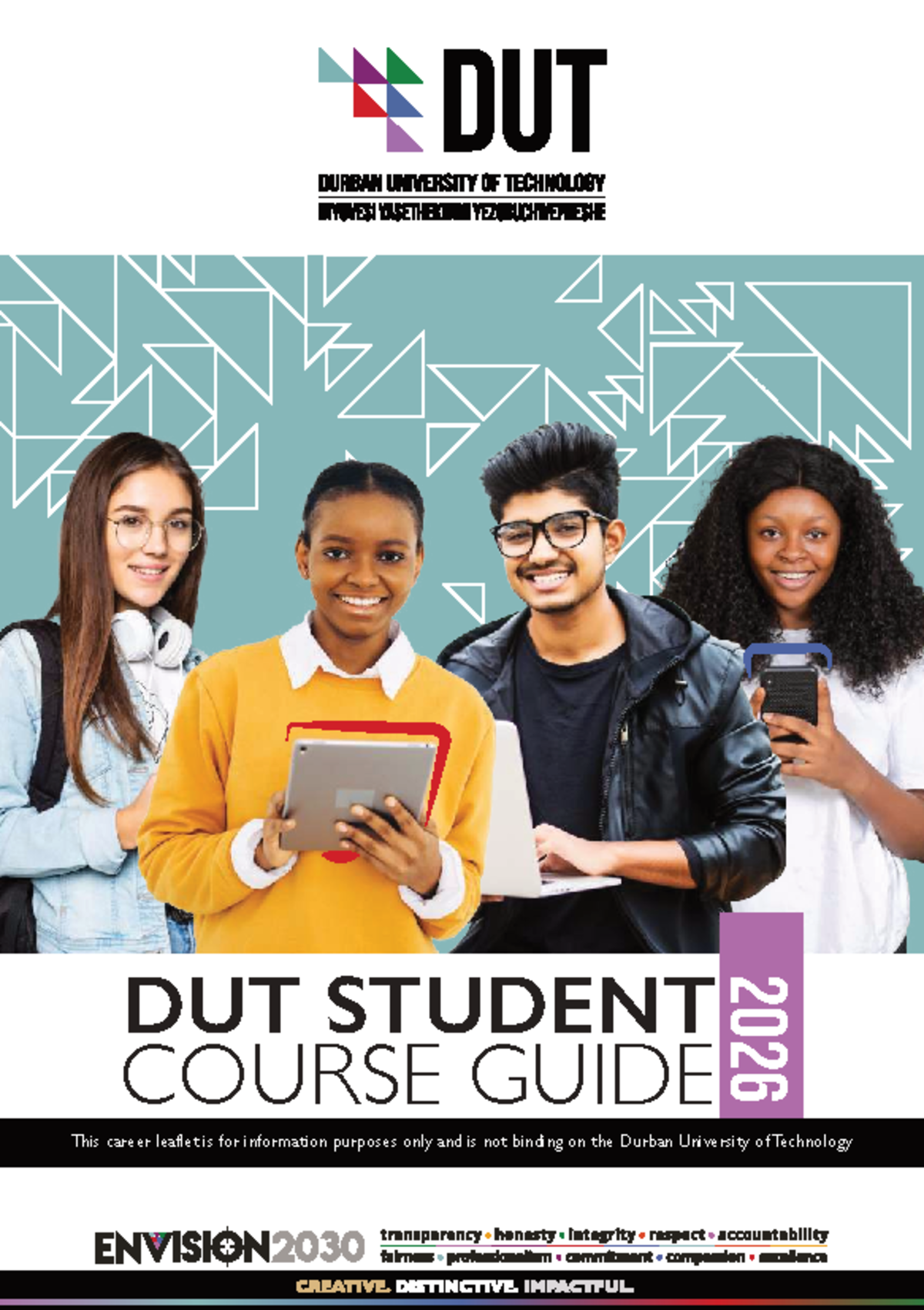 DUT Student Course Guide 2025-2026: Programmes & Requirements - Studocu