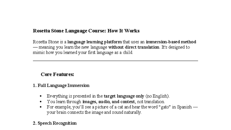 Rosetta Stone Language Course Overview: Immersion Method Explained ...