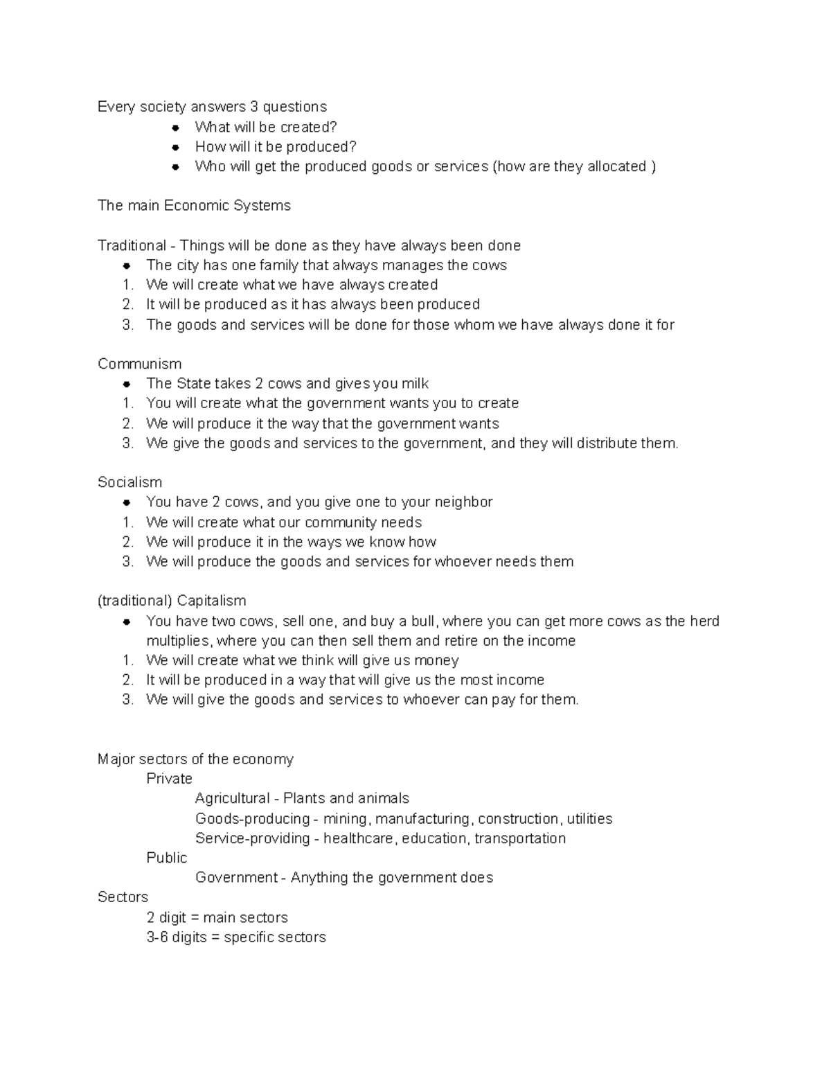 Economic Systems Overview: Traditional, Communism, Socialism ...