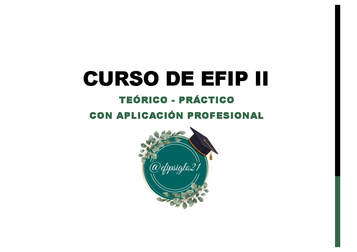 EFIP II: Principios de Derecho Laboral y Motivación Personal - Studocu