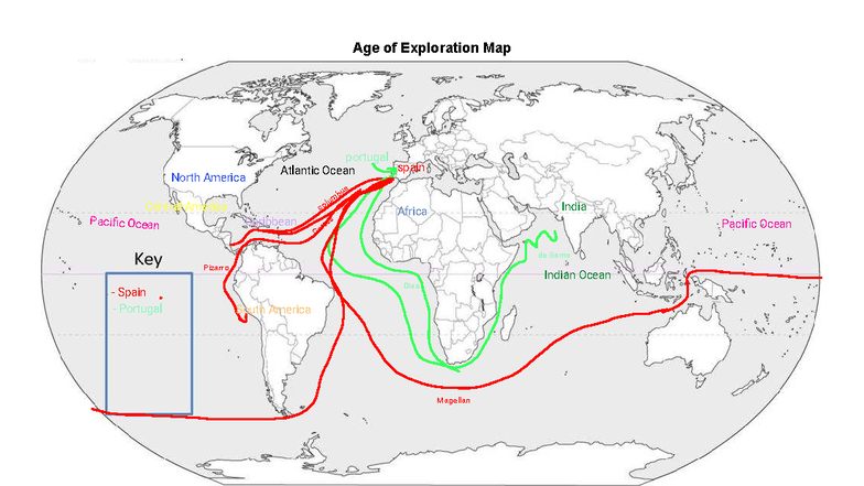 Age of Exploration Map & Timeline (HIST 101) - Studocu