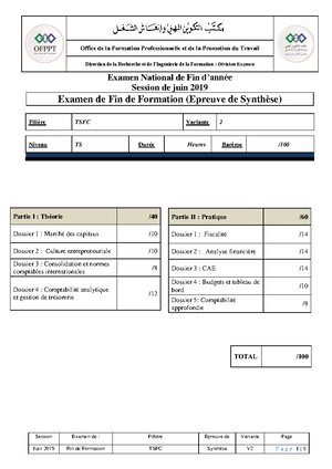 Résumé de la simulation - Qu'est-ce que la Simulation de Gestion d'Entreprise? La simulation de ...