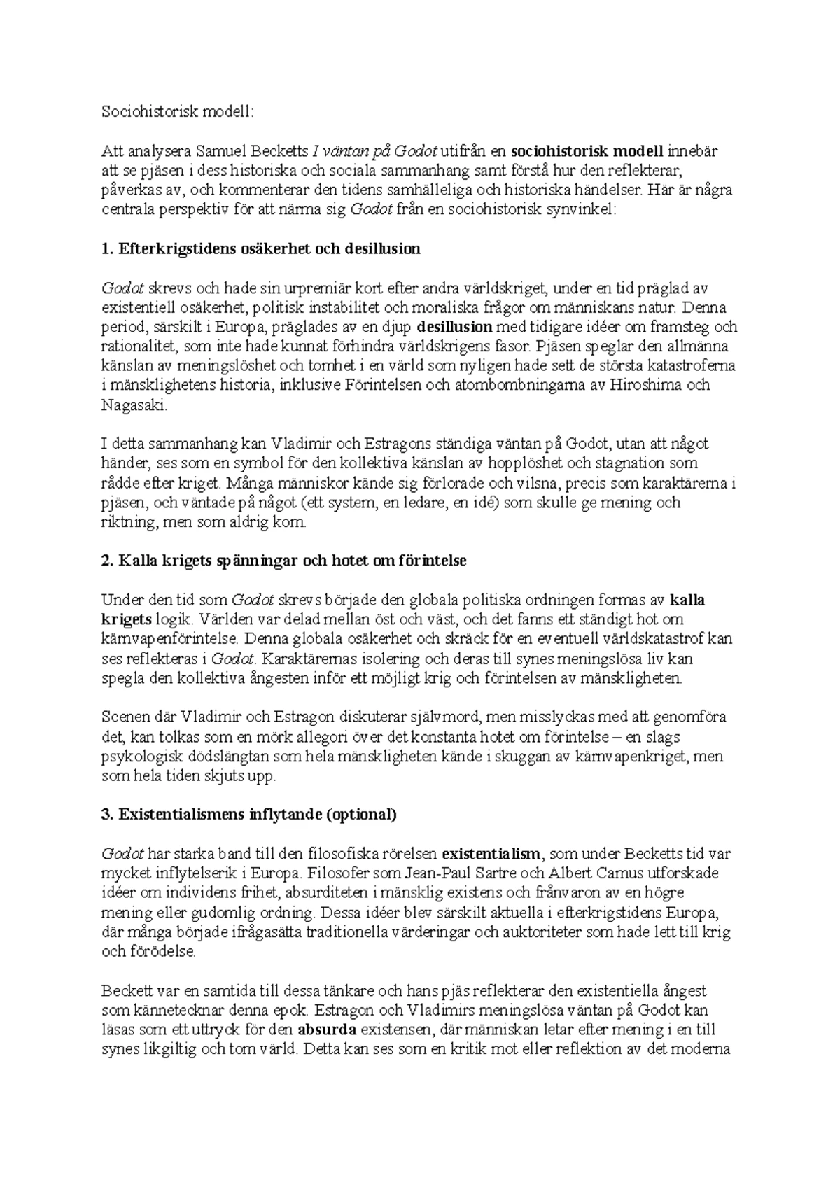 Retorikens Stilfigurer: En Översikt av Olika Typer och Exempel - Studocu